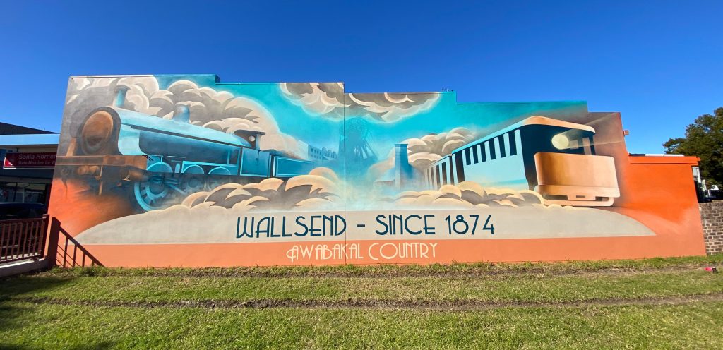 Wallsend’s Heritage Celebrated with Modern Mural - IT STANDS OUT